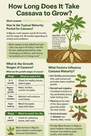 How Long Does It Take Cassava To Grow? (Growth Timeline, Maturity Signs ...