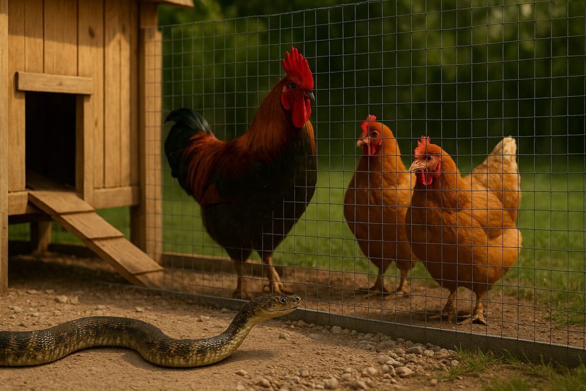 How To Protect Chickens From Snakes: Comprehensive Guide For A Secure Coop