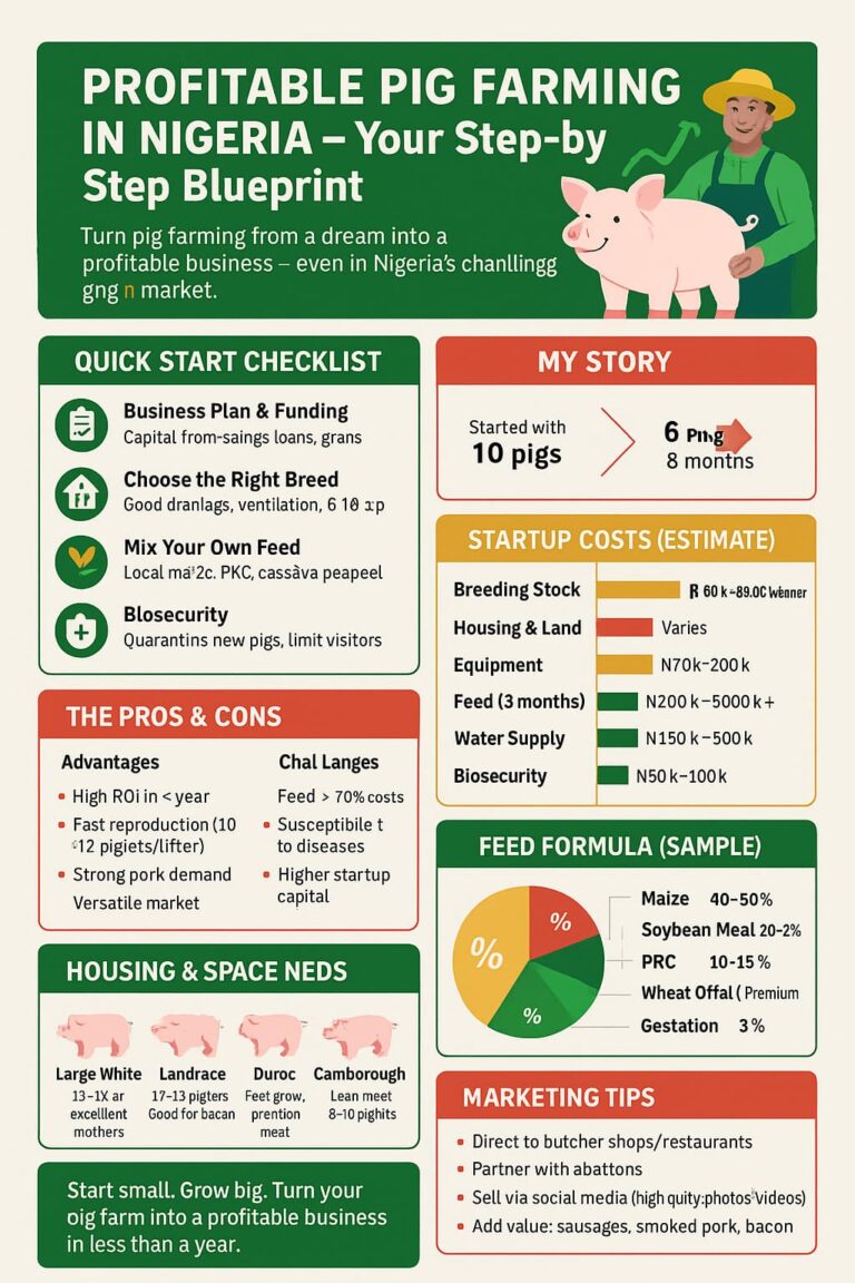 Piggery Farming In Nigeria: The Complete A-Z Guide (2025)